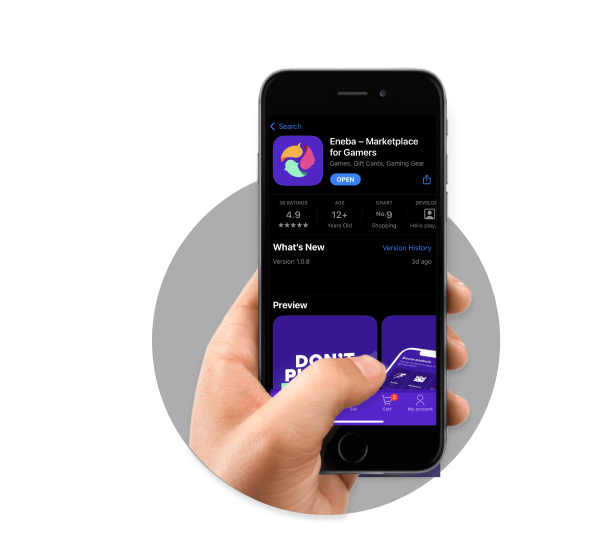 Eneba Mobile App Download for iOS & Android Device | ENEBA